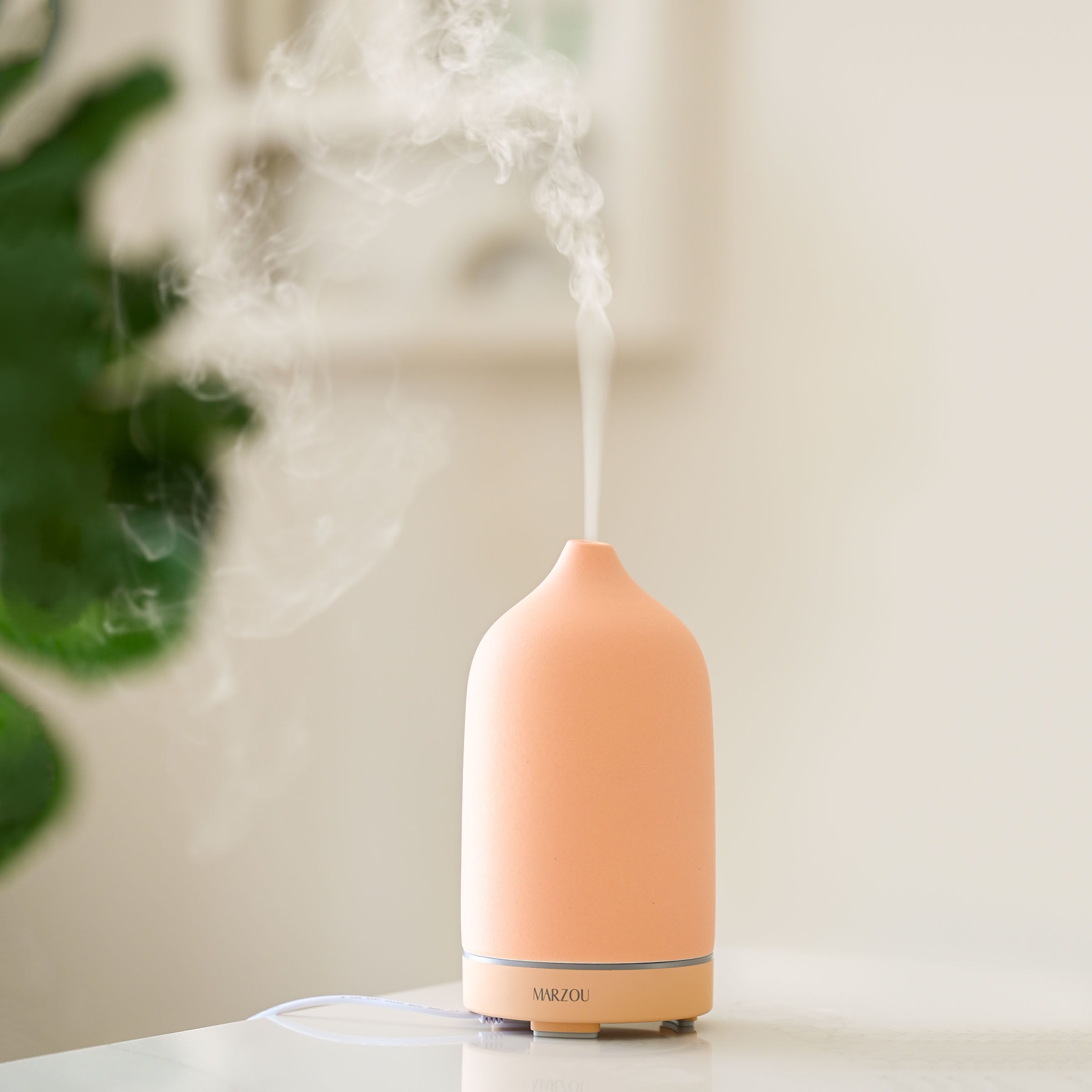 Ceramic aroma diffuser - Peach – Marzou
